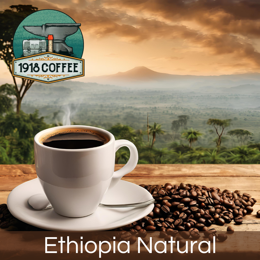 Ethiopia Natural Coffee: Bright, Fruity Flavors in Every Sip – 1918 CO ...